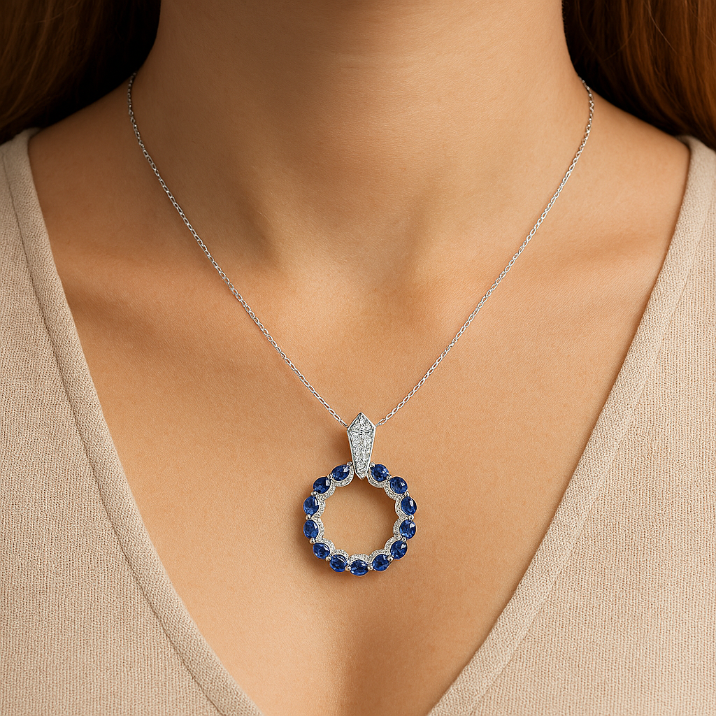 Colored Stone Pendant – GURU JEWELS